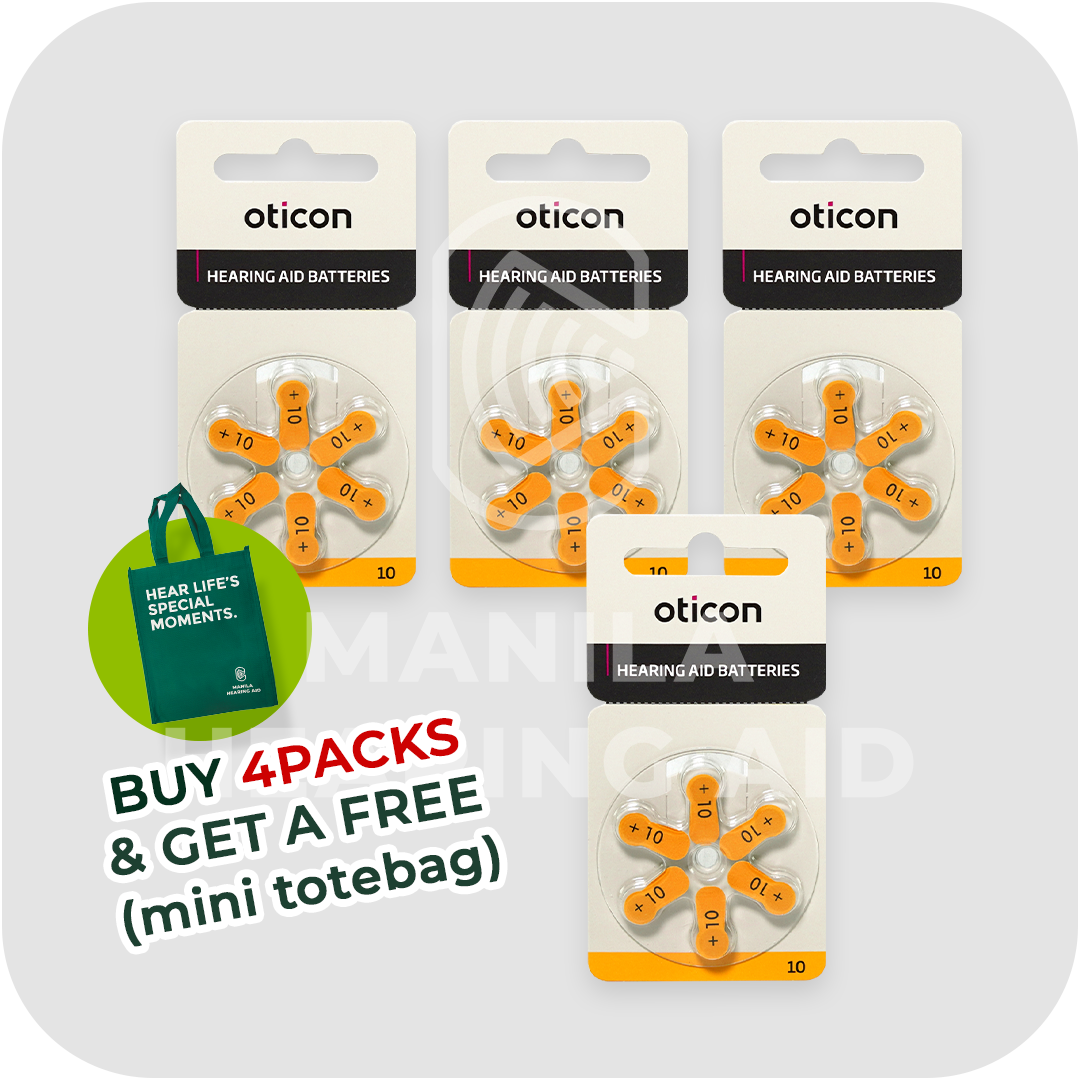 HEARING AID BATTERIES – Manila Hearing Aid