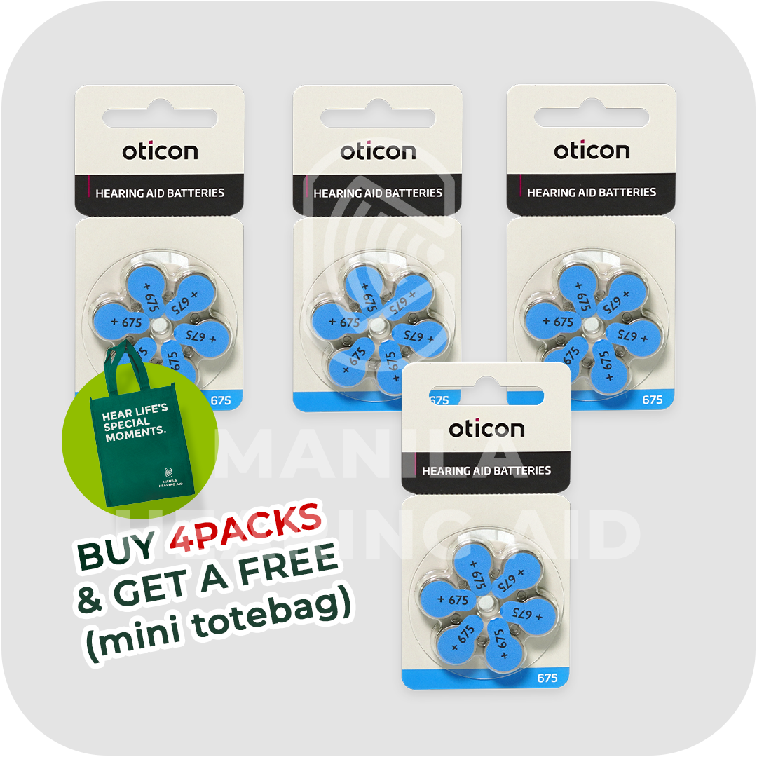 HEARING AID BATTERIES – Manila Hearing Aid