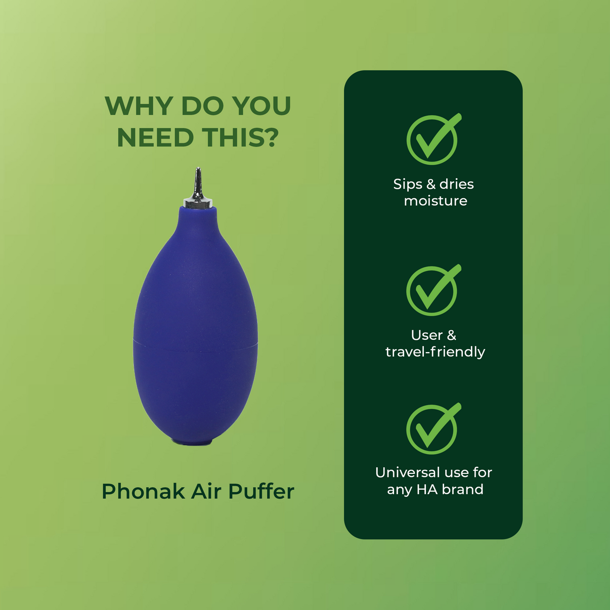 Phonak Air Puffer for Hearing AIds – Manila Hearing Aid